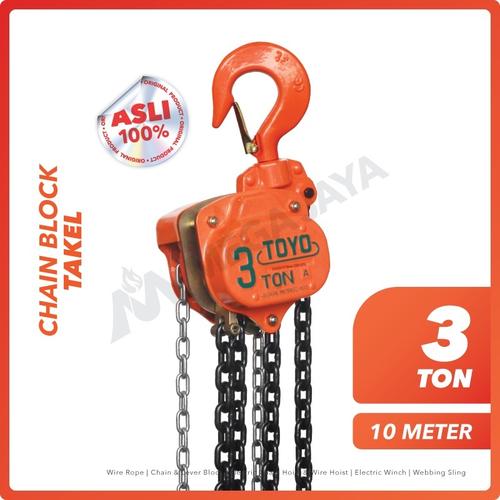 Jual TOYO Chain Block / Takel 3 Ton x 10 Meter - Jakarta Pusat - danka ...