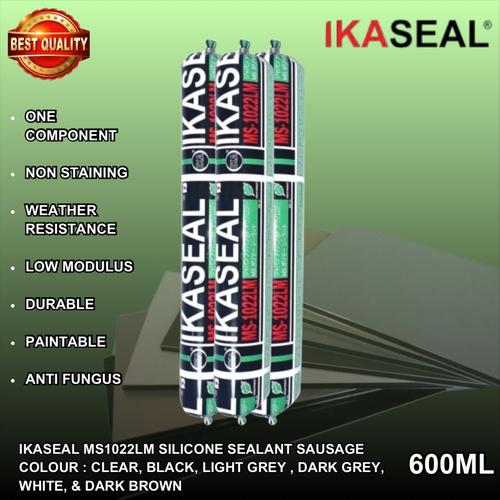 Jual Lem ACP IKASEAL MS 1022 Paintable Join Movement Silicone Sealant 600ml - ELLPRO MS-GREY ...
