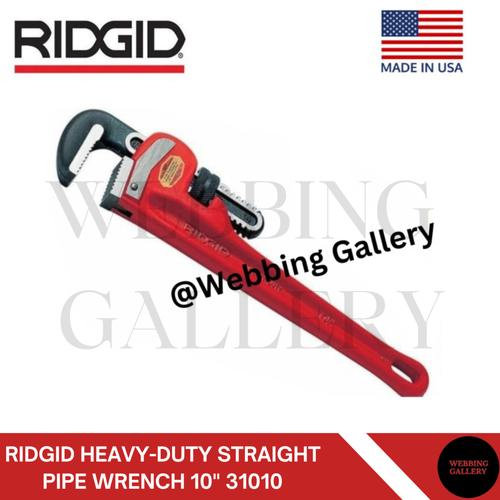 Jual RIDGID HEAVY-DUTY STRAIGHT PIPE WRENCH 10" RIDGID 31010 - KUNCI ...