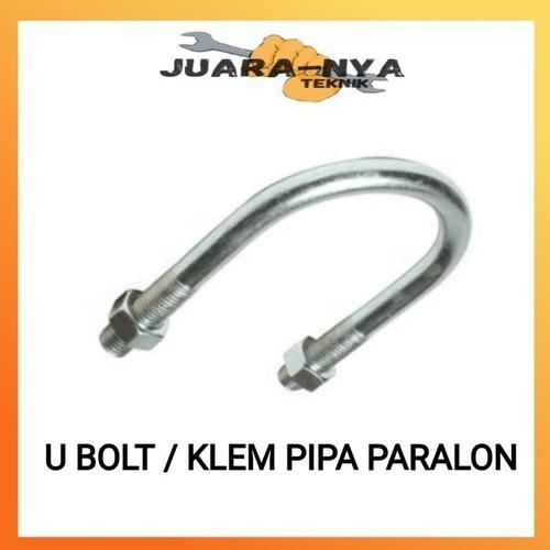 Jual Klem U Bolt 6" Inch / Klem Ubolt 6 Inch / Klem Pipa Paralon 6 ...