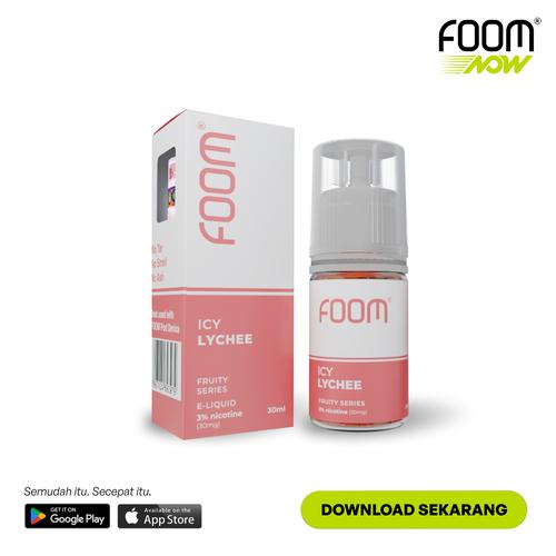 Promo Liquid Icy Fruity Series Foom - Icy Lychee 30 mL - Jakarta ...