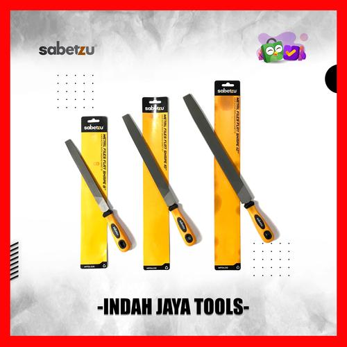 Jual SABETZU Kikir Besi Kotak Rata 8 10 12 Inch Gagang Karet - Persegi ...