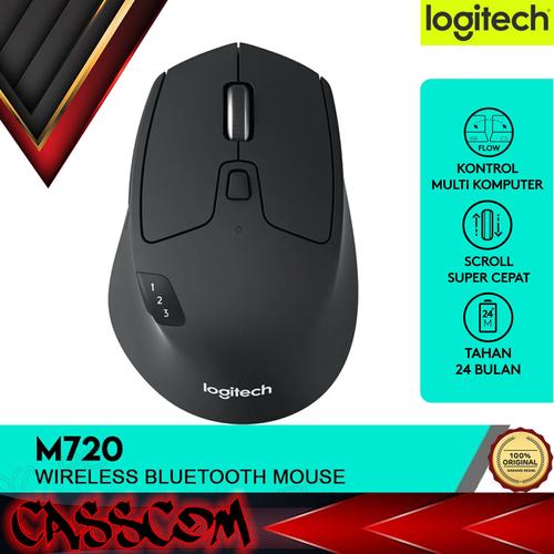 Jual Logitech M720 Mouse Wireless Bluetooth Triathlon Multi-Device ...