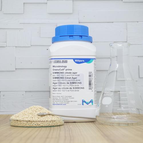 Jual Simmons Citrate Agar|MERCK|1.03855.0500|Microbiology|500g ...