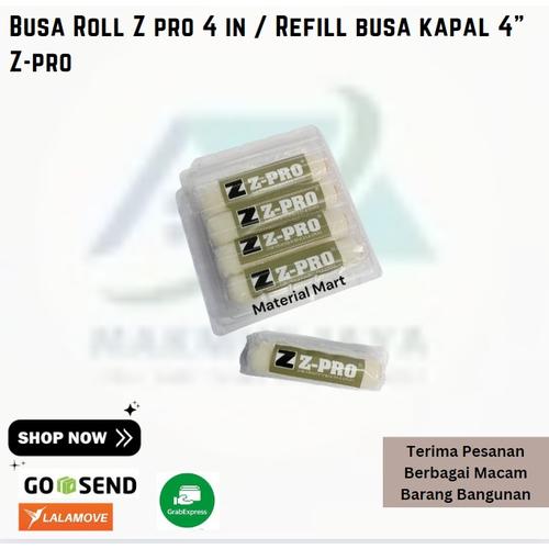 Jual Busa Roll Z pro 4 in / Refill busa kapal 4" Z-pro - Jakarta Barat ...