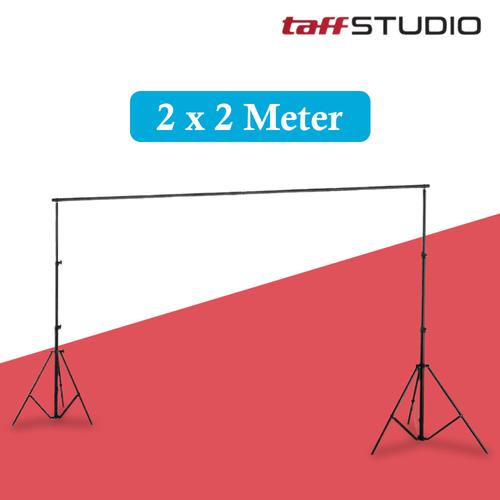 Jual Portable Background Stand 2 x 2 M TaffSTUDIO DD110 Bracket Tiang ...