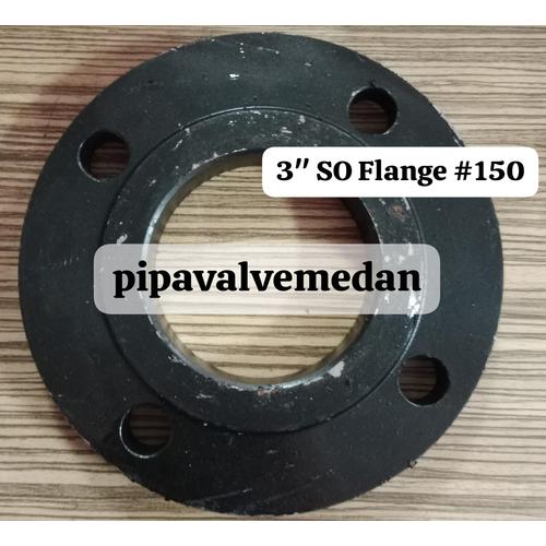 Jual Jual Flange Slip On 3" (3 Inchi) Ansi 150 SO RF Besi CS Carbon ...