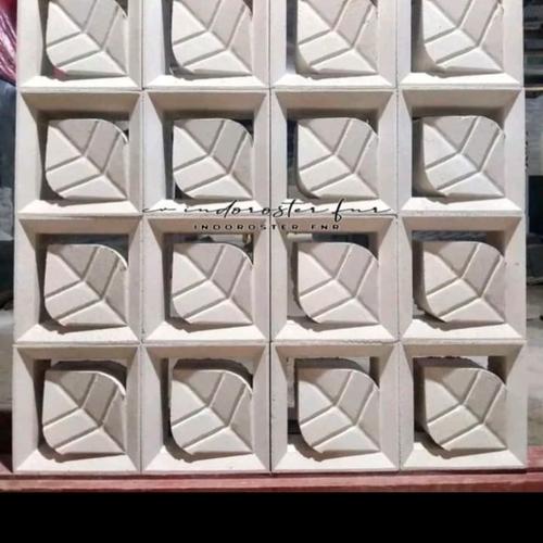 Jual loster lubang angin.loster minimalis motif daun putih. - Jakarta ...