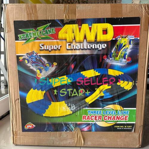 Jual TRACK TAMIYA 2 Jalur Super Two Level Lane Racer Change / Mainan ...