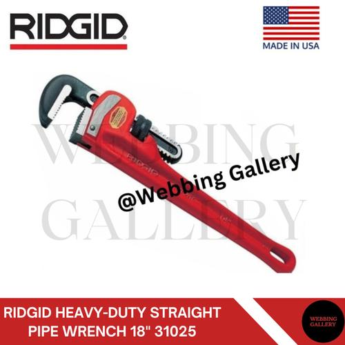 Jual RIDGID HEAVY-DUTY STRAIGHT PIPE WRENCH 18" RIDGID 31025 - KUNCI ...