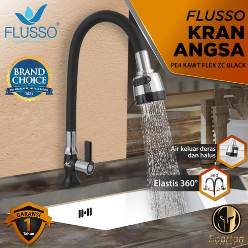 Jual Flusso - Kran Keran Angsa Wastafel Bak Cuci Piring Stainless ZC ...