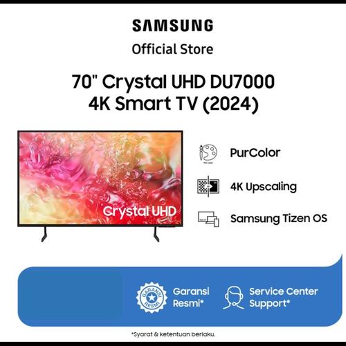Jual Samsung 70 Inch Crystal UHD DU7000 4K Smart TV UA70DU7000KXXD ...