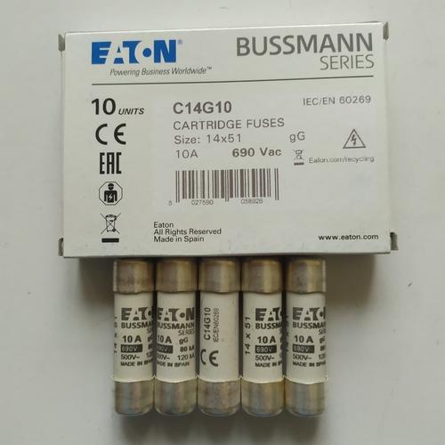 Jual FUSE 14 x 51 10A Fuse Keramik C14G10 Bussmann FUSE 14×51 10A ...