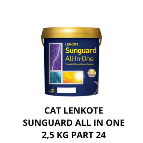 Jual CAT TEMBOK LENKOTE SUNGUARD ALL IN ONE 2,5 KG VARIASI WARNA PART ...