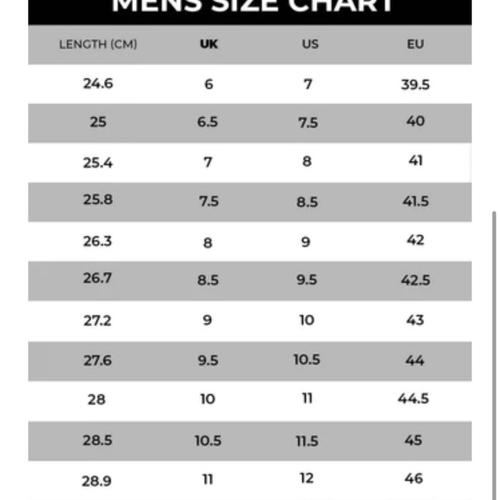 Jual Size chart Clarks berdasarkan website resmi Clarks - Kota ...