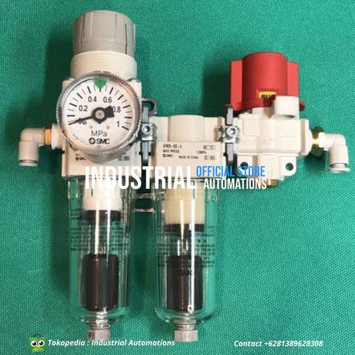 Jual SMC AC20D-02C-V-A Auto Drain (1/4") Filter Regulator+Mist ...