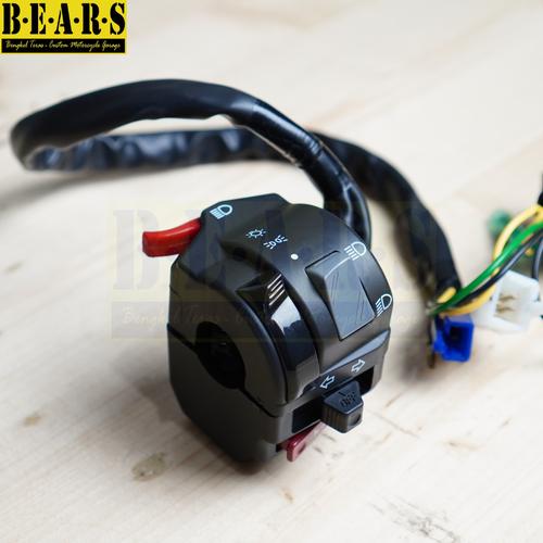 Jual Holder Saklar Kiri Untuk Modifikasi Motor Custom Universal Tombol ...