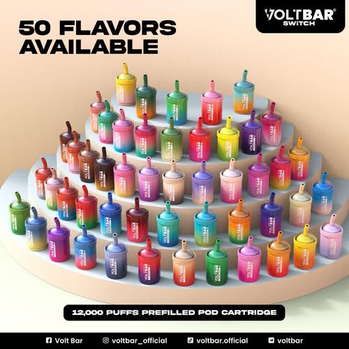 Jual VOLTBAR 12000 SWITCH 12K PUFF PREFILLED CARTRIDGE - Strawberry Ice ...