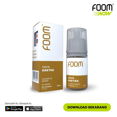 Jual FOOM LIQUID JAVA KRETEK ORIGINAL 100% - CIGARETTE SERIES - Jakarta ...