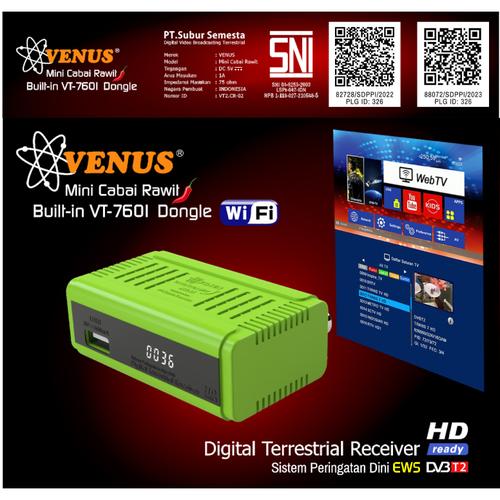 Jual Set Top Box STB Mini TV DIGITAL DVB T2 /DVBT2 Venus STB Mini ...