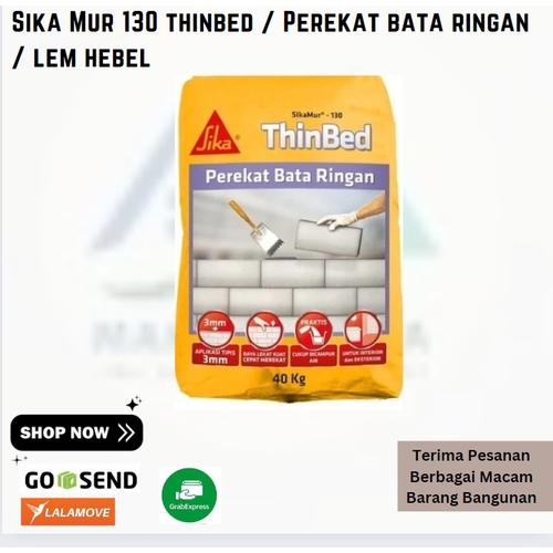 Jual Sika Mur 130 thinbed / Perekat bata ringan / lem hebel - Jakarta ...