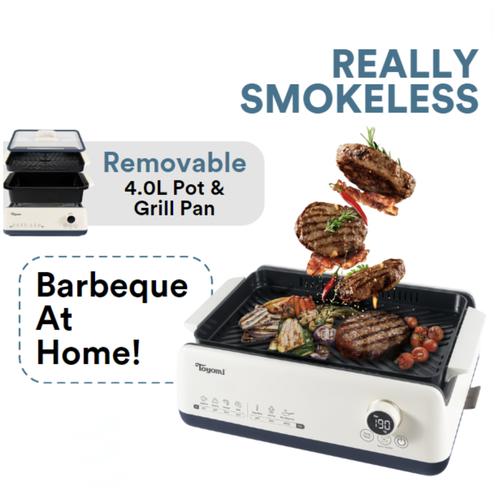 Jual TOYOMI Smokeless BBQ Grill & Hot Pot SMC 9988 / PANCI LISTRIK TOYOMI - Kota Batam - GOLD ...