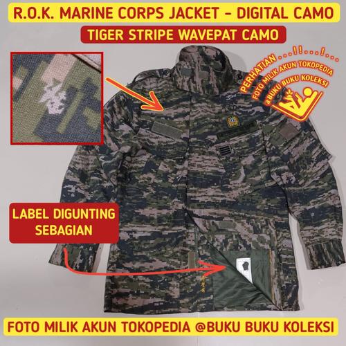 Jual REPUBLIC OF KOREA MARINE CORPS ( R.O.K. M.C ) BDU JACKET, TIGER ...