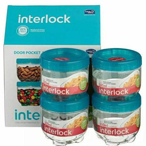 Jual Ready NT021 LOCK & LOCK Food Contenier Interlock gift set 4 ...