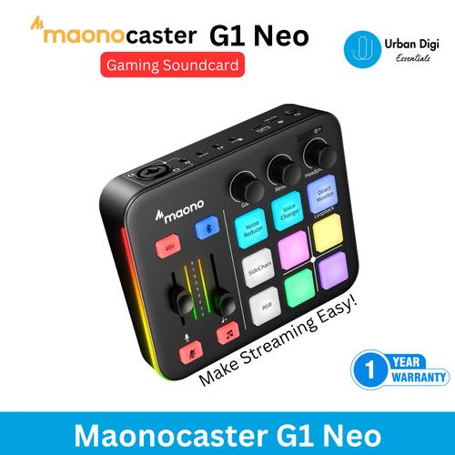 Jual Maonocaster AM G1 NEO - Audio Mixer Soundcard For Gaming Streamer ...