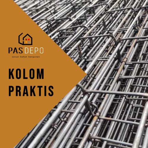 Jual Kolom Praktis 6mm x 3 meter Tiang Besi Sloof Slup - Jakarta Barat ...