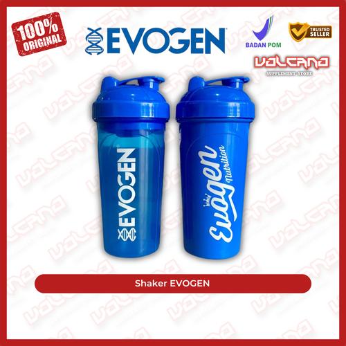 Jual Shaker Evogen 700 ml botol minum olahraga gym - Biru Bening - Kota ...