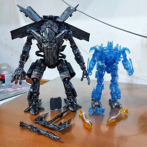 Jual SET ONLY ! - BAIWEI OPTIMUS PRIME SS32 CLEAR BLUE ( TRANS SCANNING ...