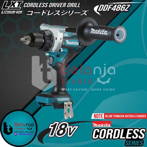 Jual Makita Mesin Bor Obeng Baterai DDF486 Z Cordless Driver Drill 18V ...