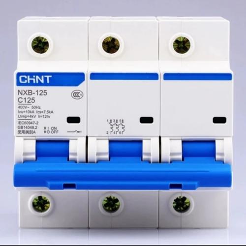 Jual MCB Chint NXB-125 3P 80A 3 Pole 80A Ampere Chnt NXB125 - Kota ...