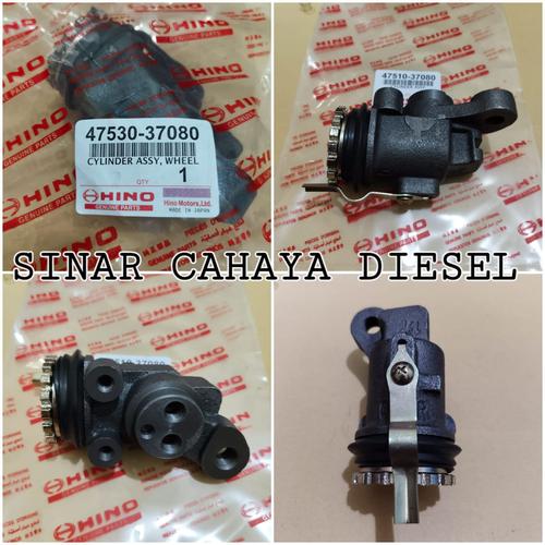 Jual WHEEL CYLINDER ASSY 47530-37080 FR LH KIRI 130HT HINO DUTRO DYNA ...