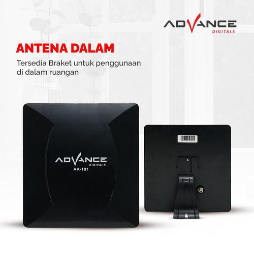 Jual Advance Antena Tv Digital Analog AA-101 Indoor dan Outdoor Cocok ...