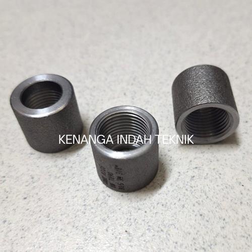 Jual Half Coupling 2" inch / Half Sock Besi A105 Class 3000 Drat NPT ...