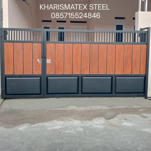 Jual pagar sliding minimalis woodplank - Kota Tangerang Selatan ...