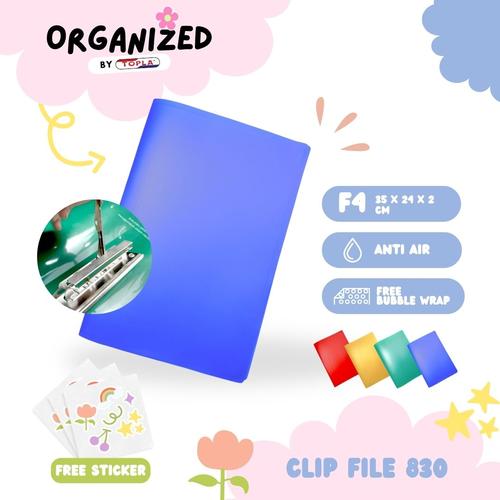 Jual TOPLA Clipfile F4 / Map Kertas F4 / Map Berkas Kantor Folio F4 ...