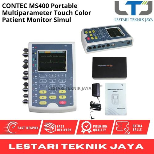 Jual CONTEC MS400 Portable Multiparameter Touch Color Patient Monitor ...