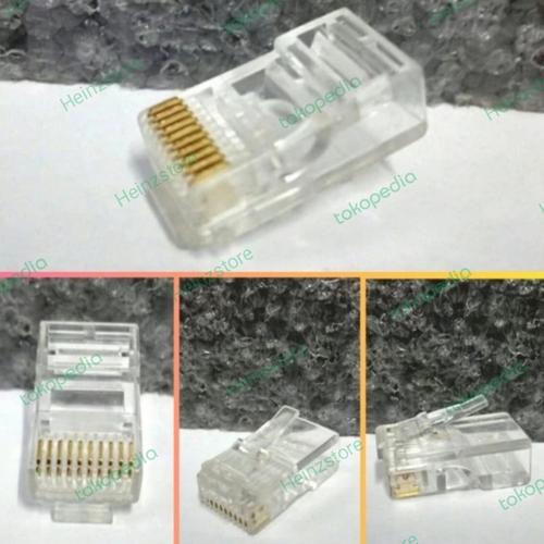 Jual Konektor Rj45 10 Pin / Connector RJ45 10Pin - Jakarta Pusat ...