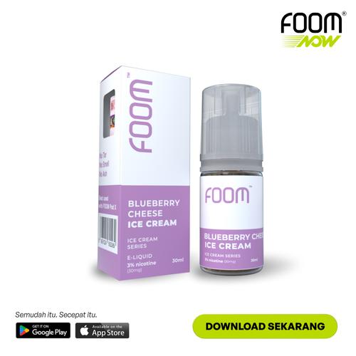 Jual LIQUID FOOM ICE CREAM SERIES - Blueberry Cheese Ice Cream ...