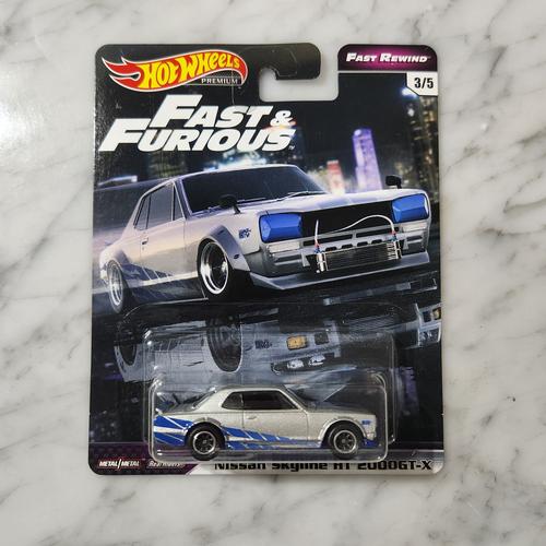 Jual Hot Wheels Fast Rewind Nissan Skyline 2000 GTX Hakosuka Abu - Kab ...
