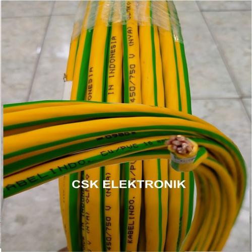 Jual kabel grounding NYA 16 kuning hijau/kabel grounding penangkal ...
