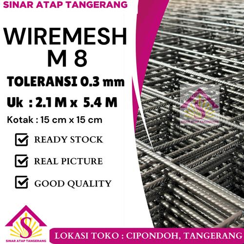 Jual BESI WIREMESH M 8 MM FULL - Kota Tangerang - sinar atap | Tokopedia