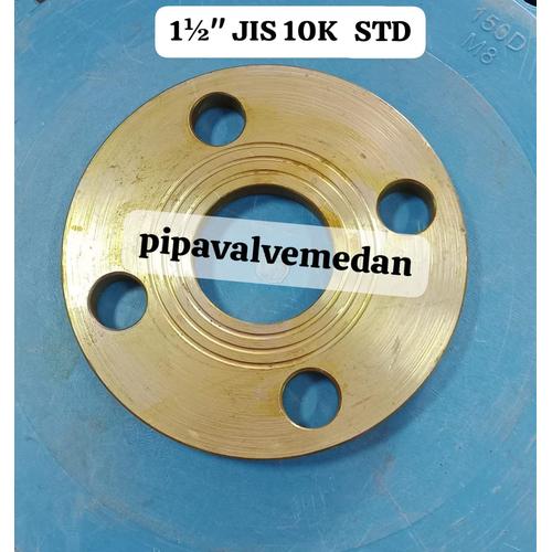Jual Jual Flange Las Besi jis 10k STD 1 1/2” ( 1 1/2 inch ) Tebal ...
