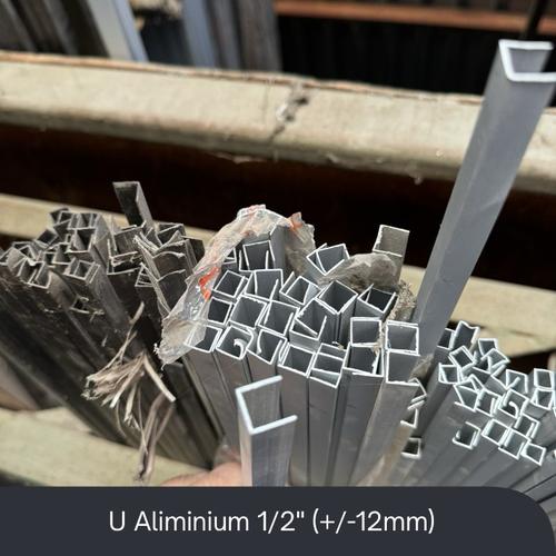 Jual Lis U Aluminium 1/2 inch Untuk Rel Pintu Sliding Sliding - Kab ...