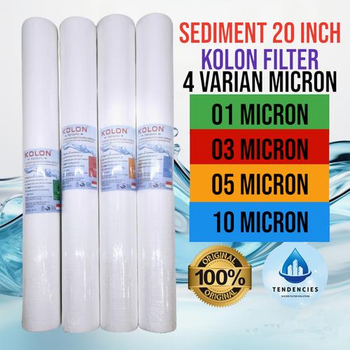 Jual CATRIDGE FILTER 20 INCH / SEDIMENT FILTER AIR 20 INCH - KOLON ...