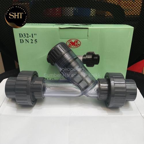 Jual Y Strainer PVC 2" Inch Socket Clear Body Merk SH - Jakarta Barat ...
