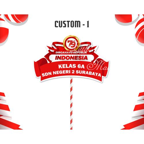 Jual Topper 17 agustus / kemerdekaan / agustusan - merdeka2 - Kota Surabaya - lit-mademois ...